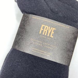Frye | Accessories | Nwt Frye Everyday Crew Sock 3pack In Black | Poshmark